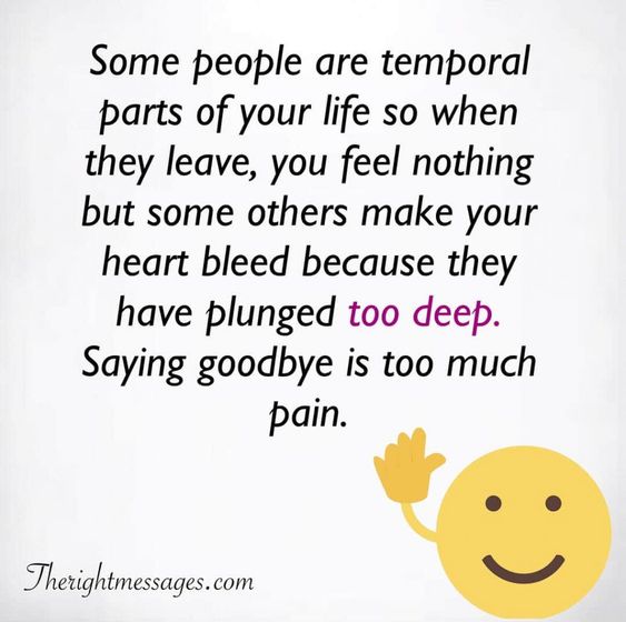 Emotional Goodbye Quotes And Farewell Sayings - The Right Messages